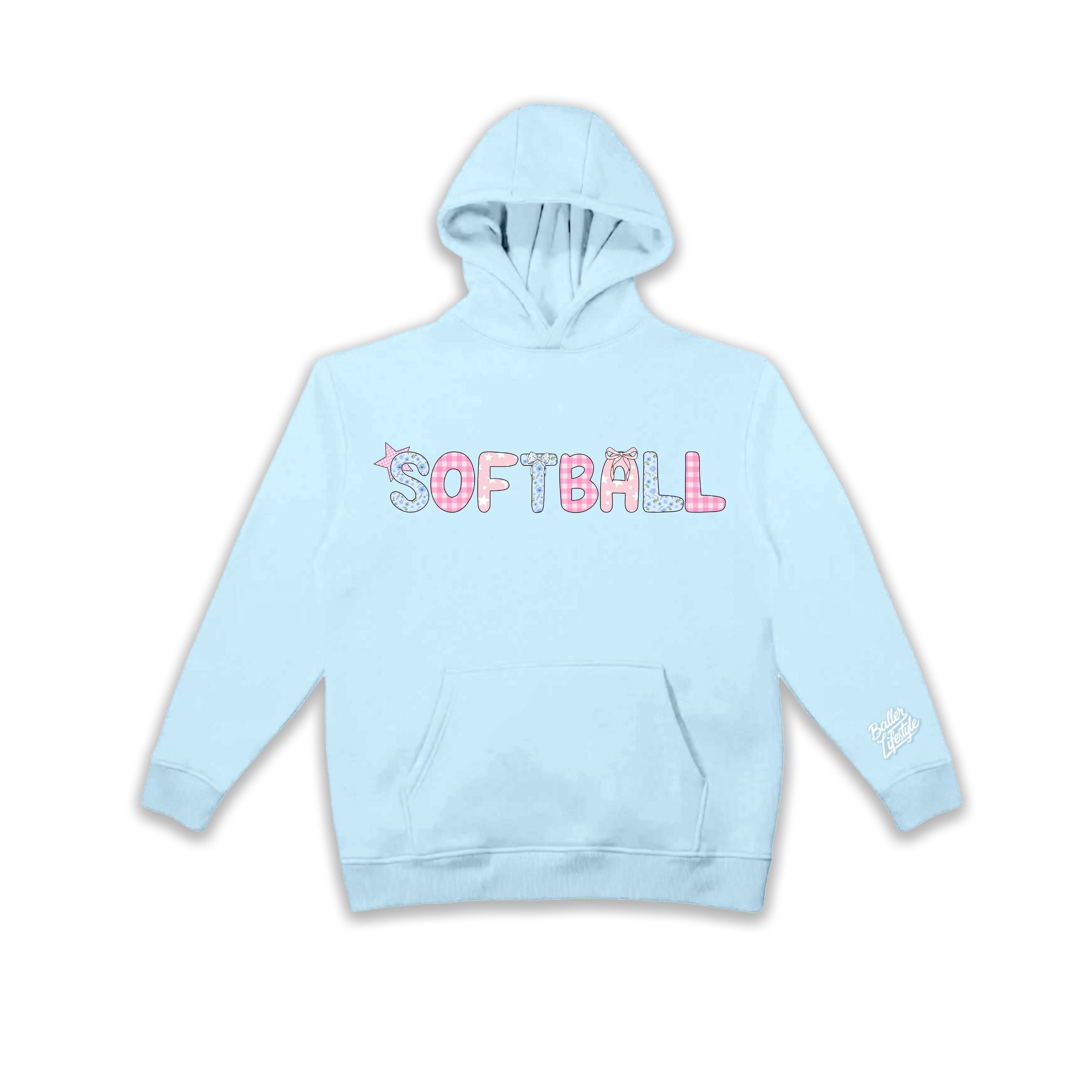 Youth Girls Softball Hoodie – Baller Lifestyle